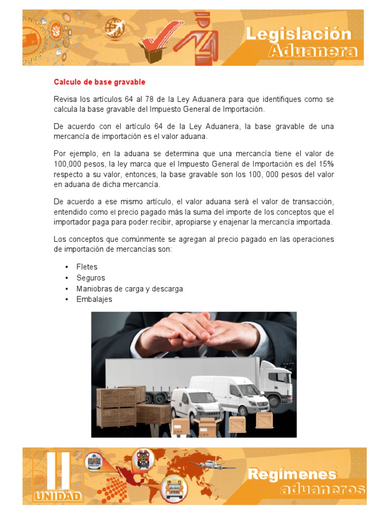 Cálculo de Base Gravable | PDF