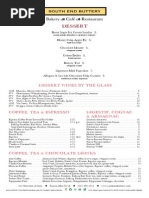 04.22.12 Per Se Salon Dessert Menu | PDF | Desserts | Western Cuisine