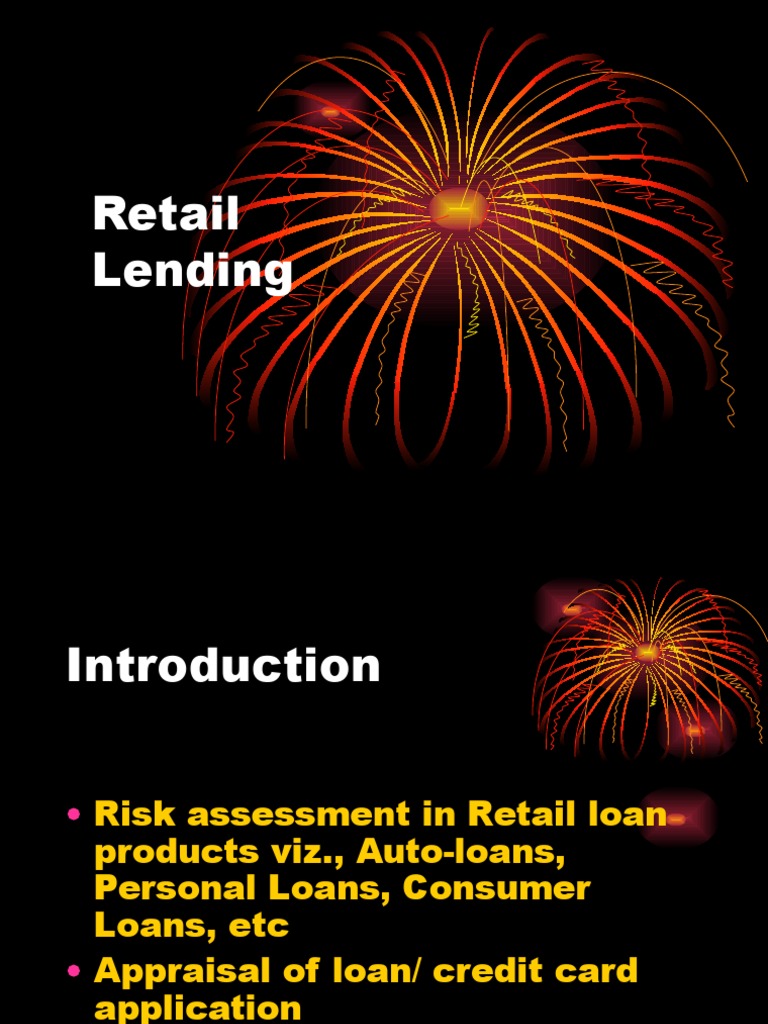 Retail Lending Principles | PDF | Credit (Finance) | Authentication