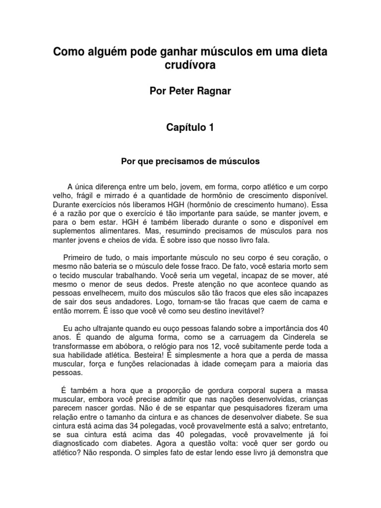 Massa Muscular Por Peter Ragnar | PDF | Autoajuda | Bem-estar