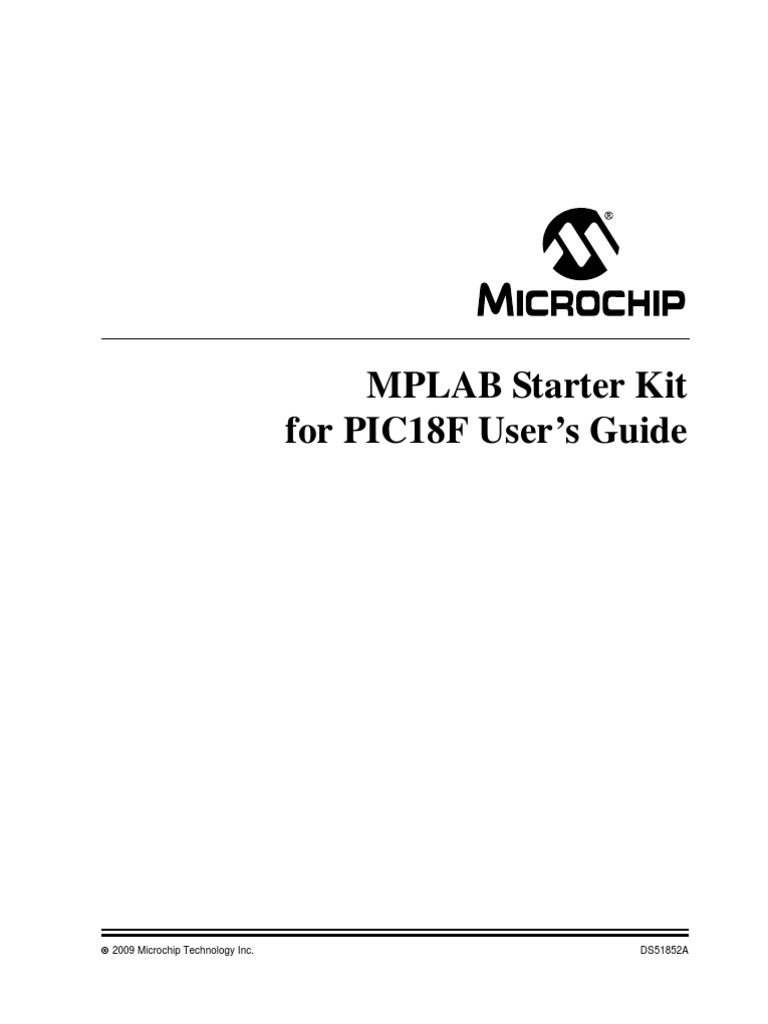 PIC18 Starter Kit User Guide | PDF | Booting | Secure Digital