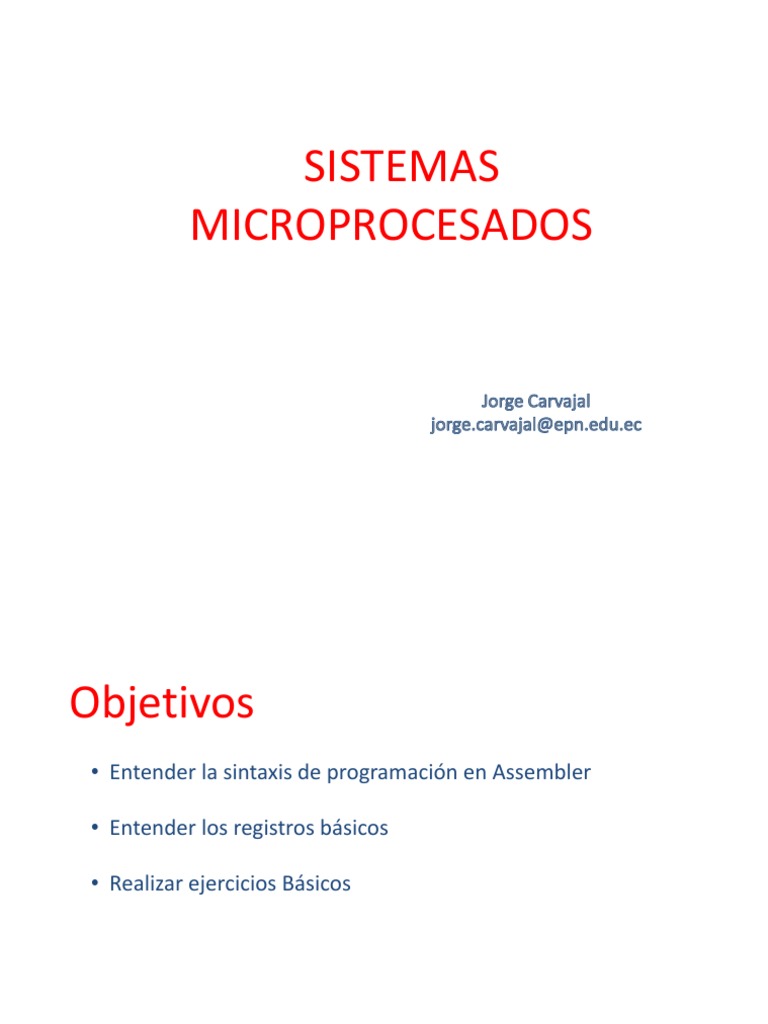 Assembler | PDF | Puntero (Programación de computadora) | Electrónica digital