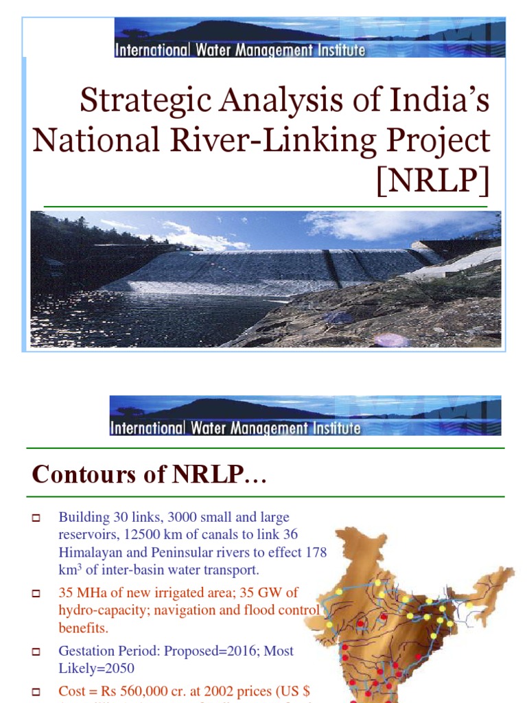 India’s National River-Linking Project Analysis | PDF | Natural ...