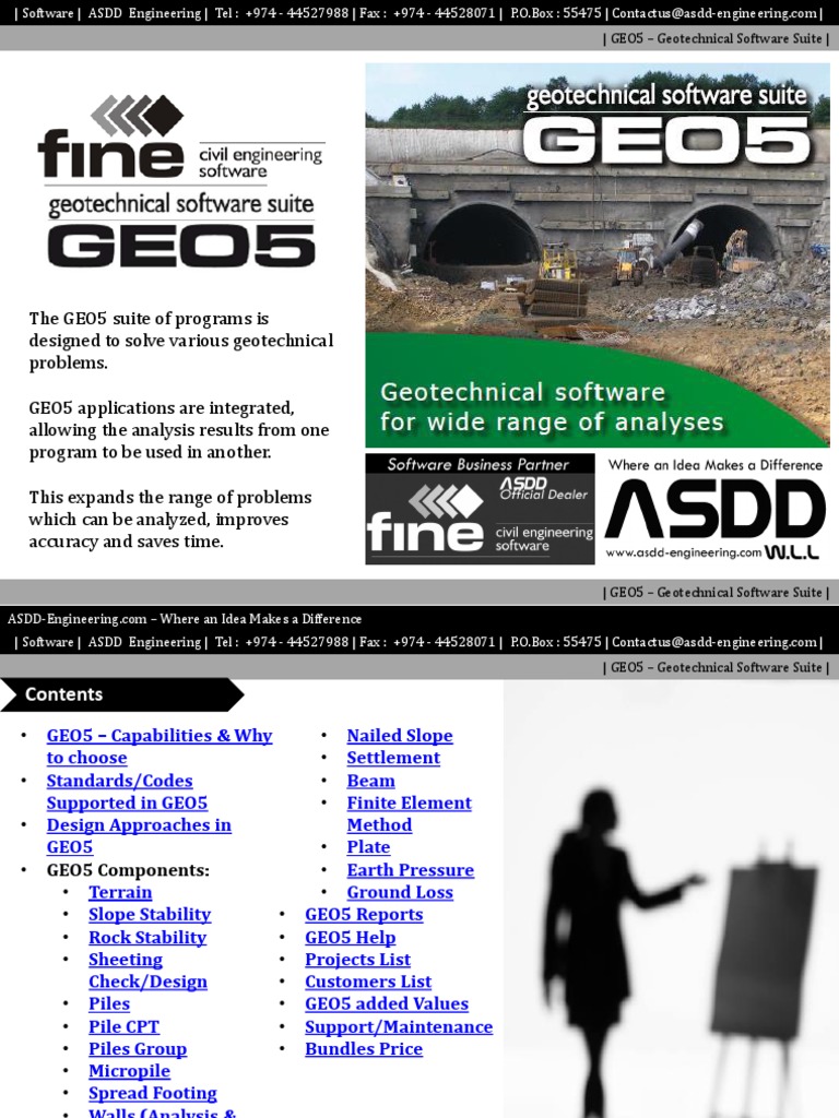 2013 Geo5 | Download Free PDF | Geotechnical Engineering | Deep Foundation
