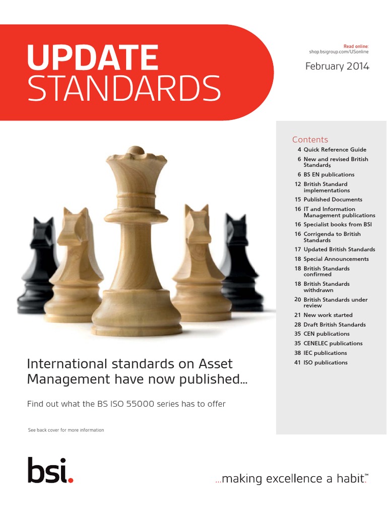BSI Update Standards February 2014 PDF | PDF | Concrete | Standardization