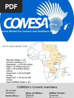 COMESA Objectives and Achievements | PDF | Infrastructure | Regional ...