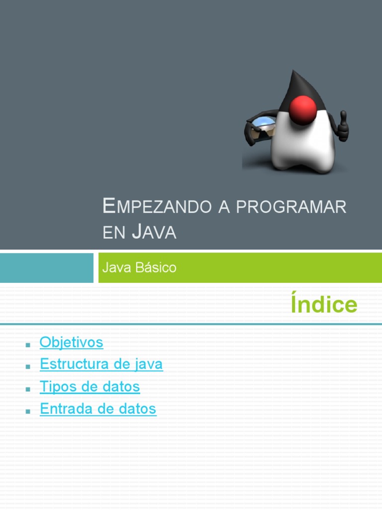 Empezando A Programar en Java | PDF | Java (lenguaje de programación) | Lenguaje de programación