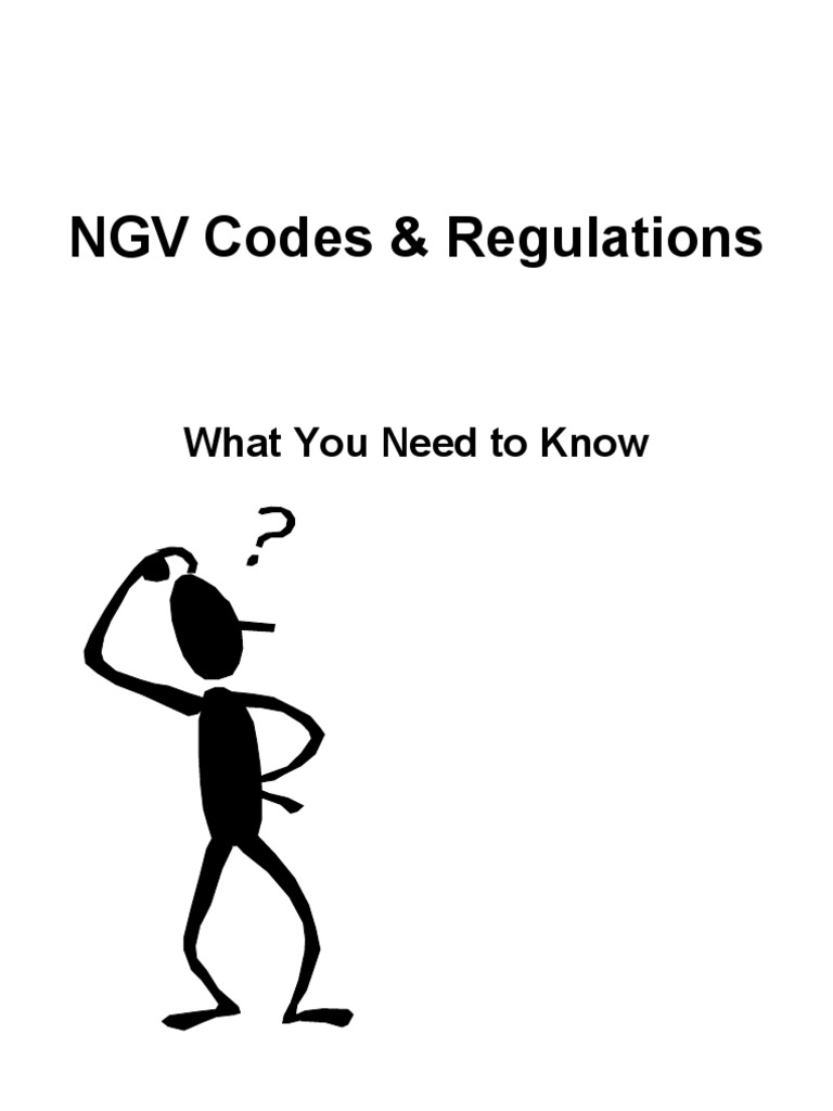 NGV Codes & Regulations | PDF | Liquefied Natural Gas | Fuels
