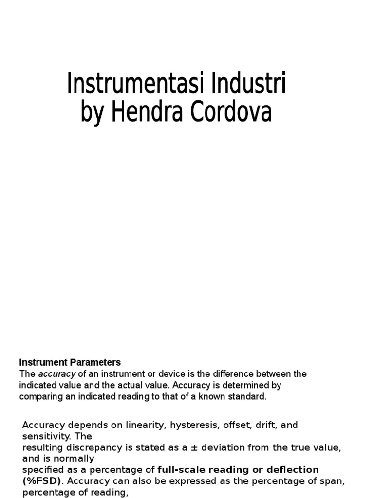Minggu2 PID | PDF | Pressure Measurement | Accuracy And Precision