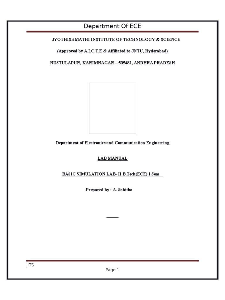 ECAD and VLSI Lab Manual | PDF | Hardware Description Language | Field Programmable Gate Array