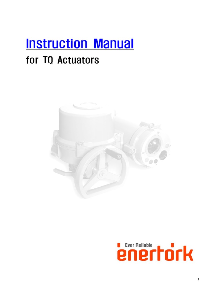 Enertork TQ020 | PDF | Switch | Valve