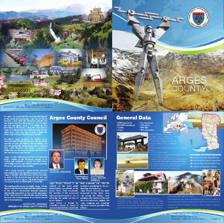 Arges County | PDF | Romania | Tourism