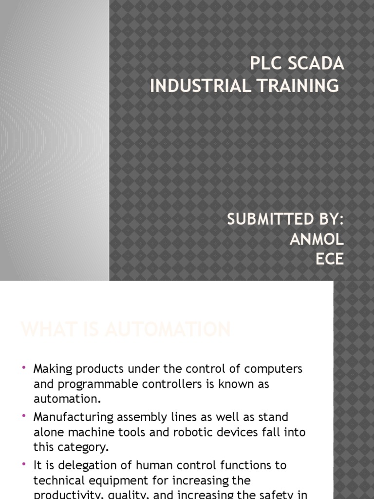 PLC Scada Industrial | PDF | Programmable Logic Controller | Automation