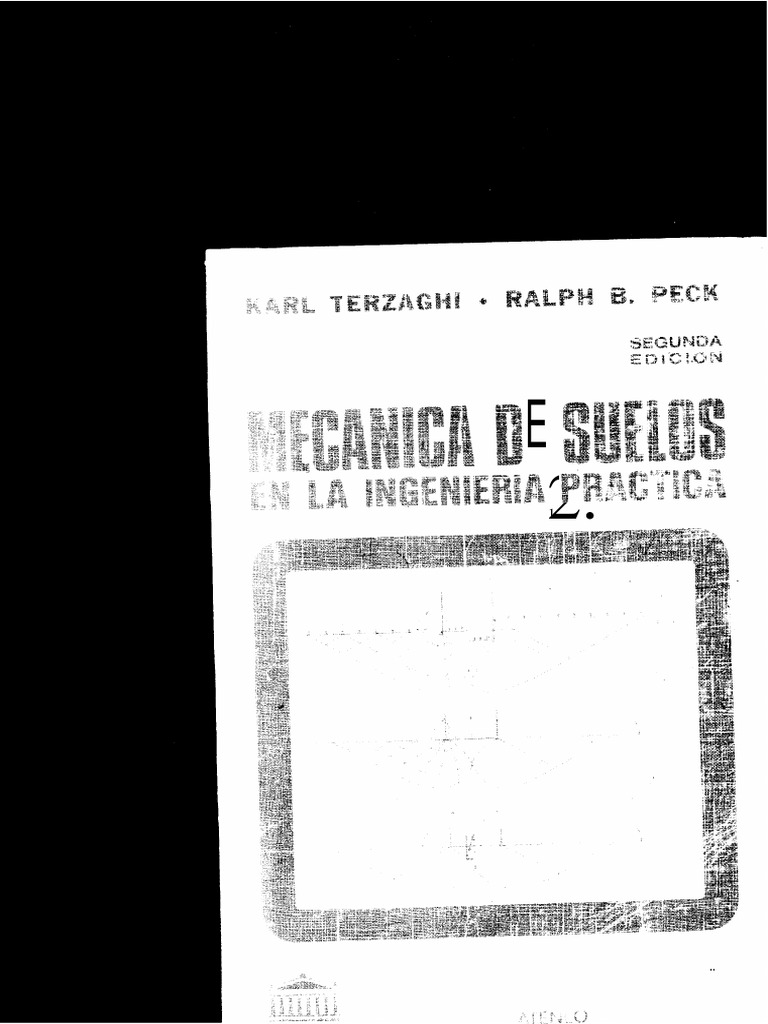 Mecanica de Suelos: Terzaghi y Peck | PDF | Roca (geología) | Arcilla