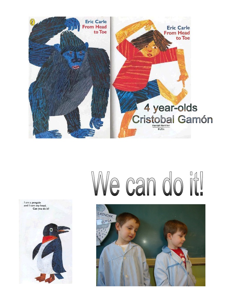 From Head to Toe by Eric Carle | PDF