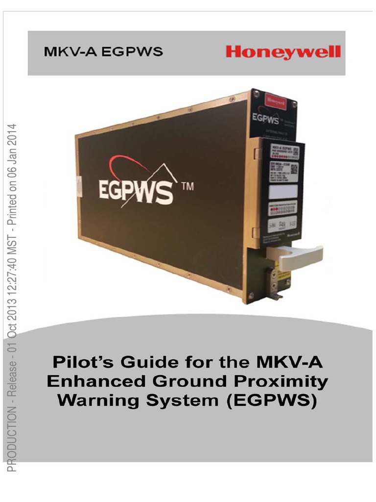 EGPWS | PDF | Aerospace | Aeronautics