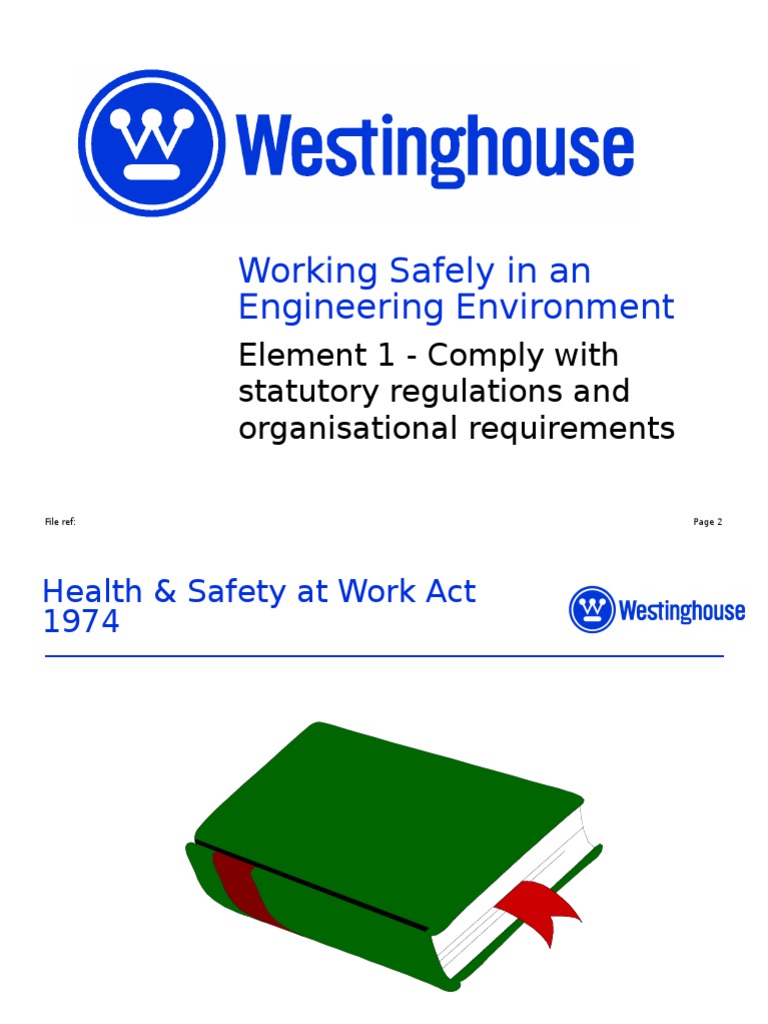 Engineering Safety Compliance Guide | PDF | Occupational Safety And ...