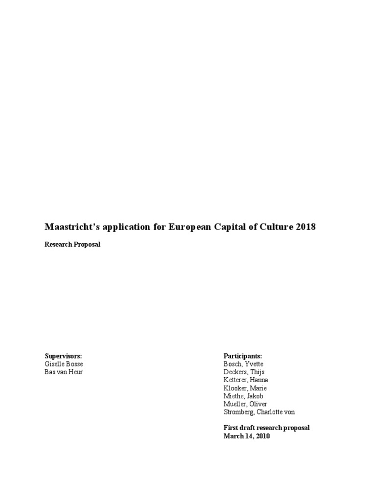 First+Draft+Research+Proposal Marble | PDF | City | European Union