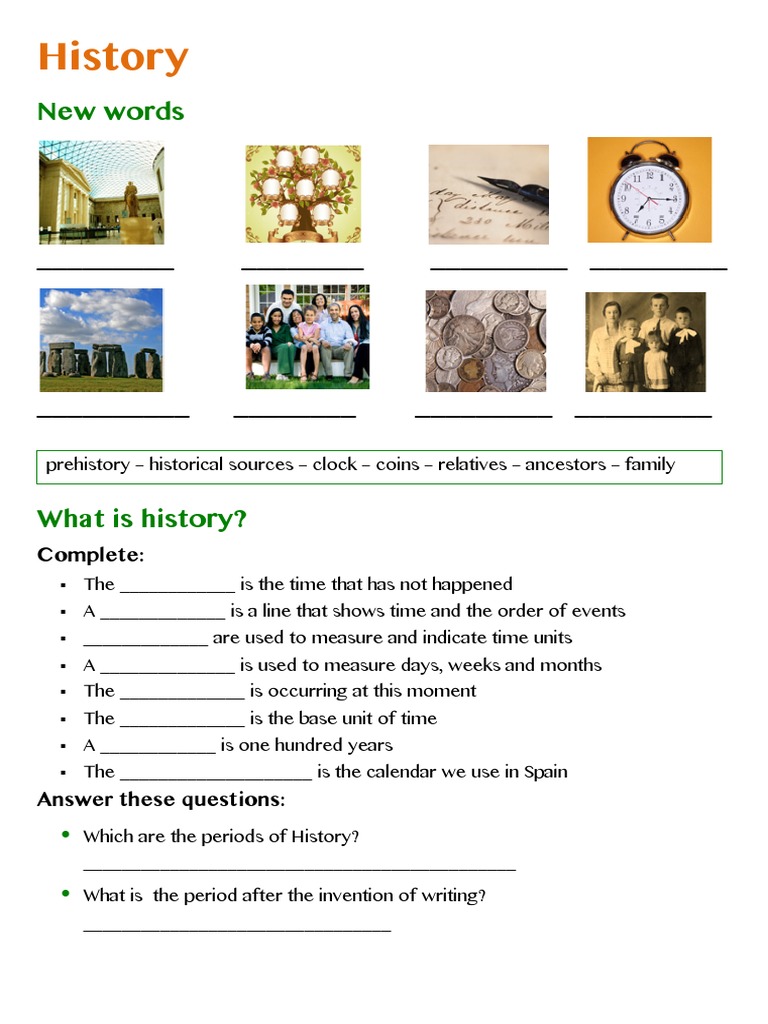 History - Worksheets | PDF | Radio | Mass Media