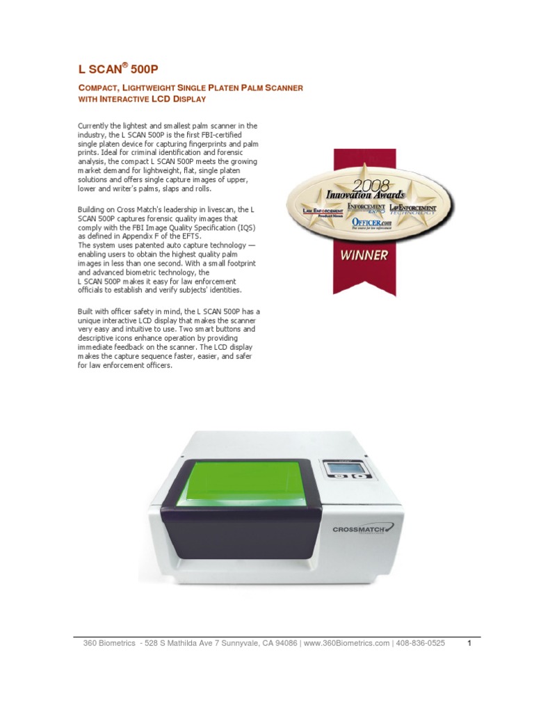 L Scan® 500p | PDF | Image Scanner | Computer Engineering
