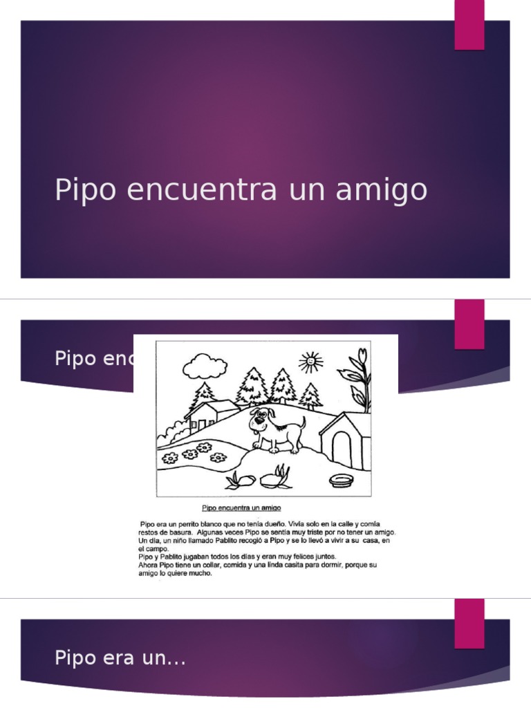 Pipo Encuentra Un Amigo | PDF