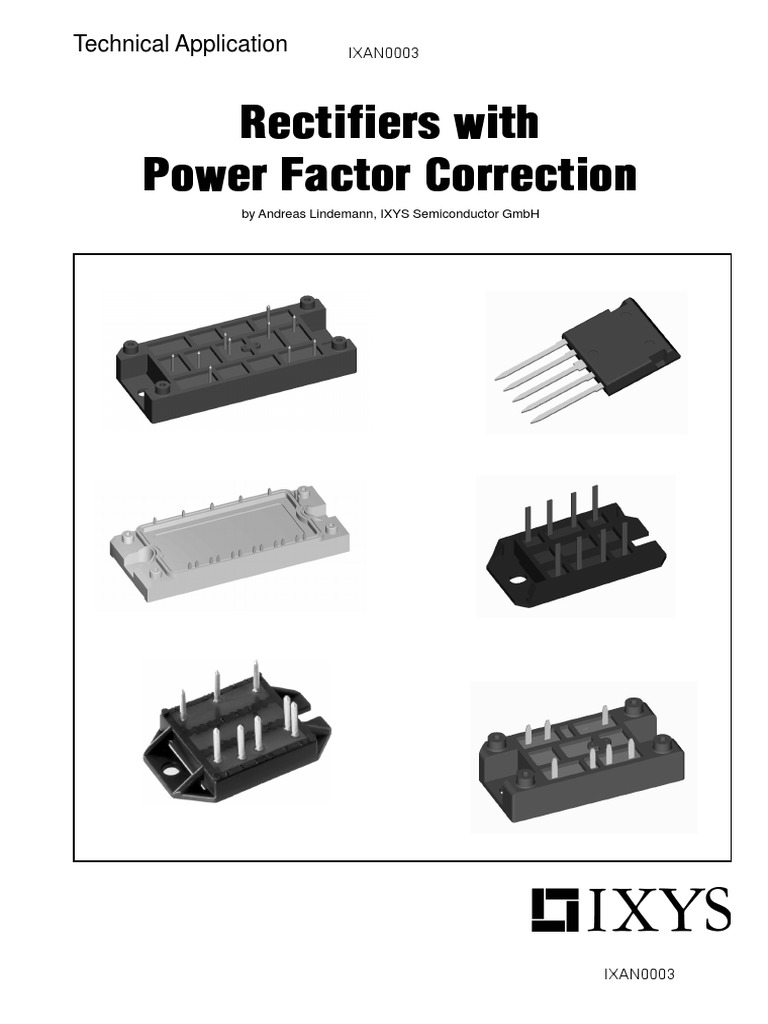 Rectifiers With Power Correction | PDF | Rectifier | Direct Current