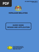 JKR Standard Traffic Sign | PDF | Computers