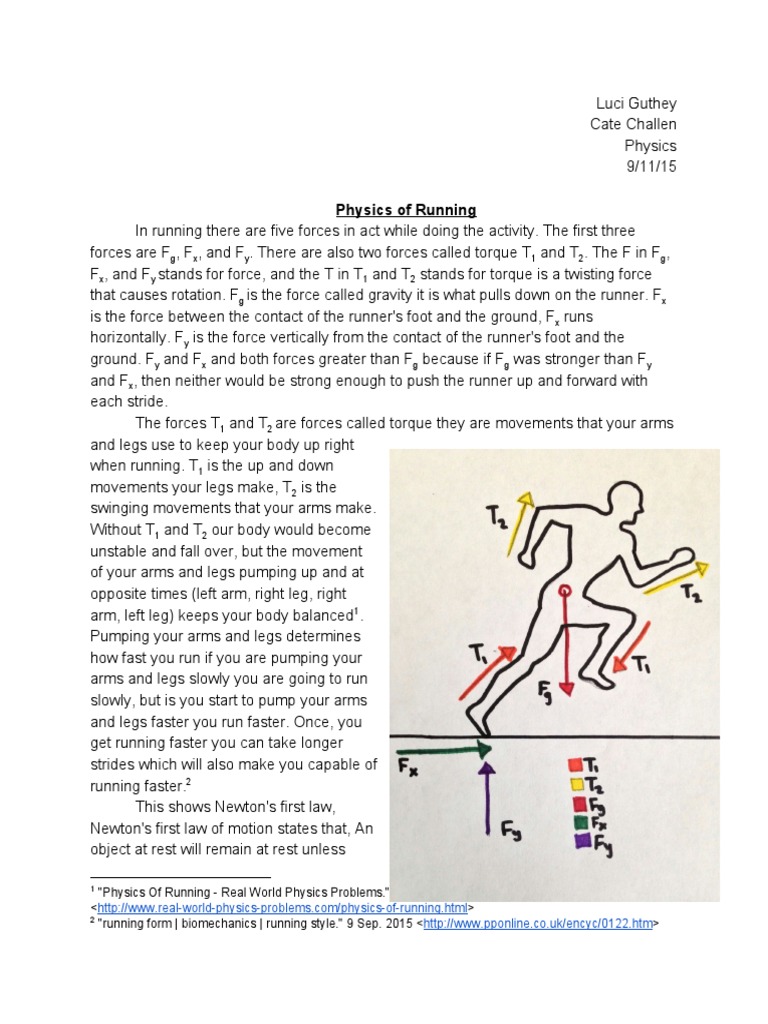 Physics of Running Explained | PDF | Politics