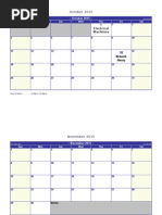 Carsem Calendar | PDF | Observances