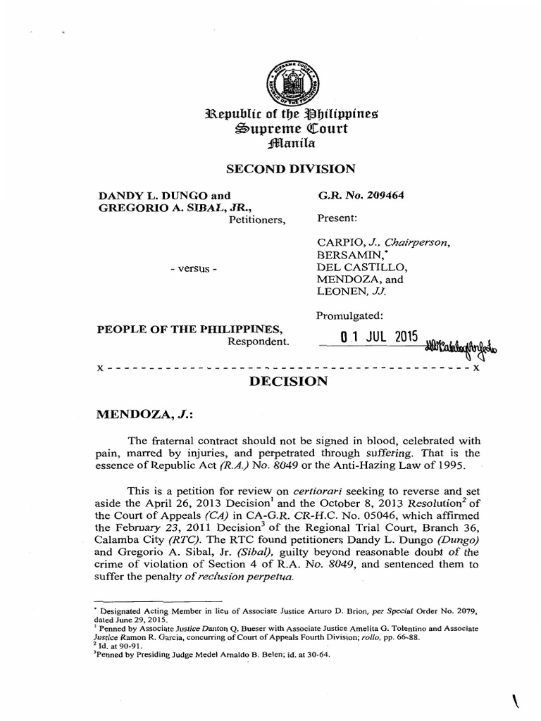 Dungo Vs People | PDF | Crime & Violence | Crime Thriller