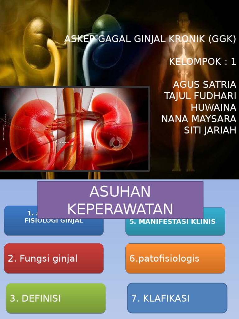 Askep Gagal Ginjal Kronik (GGK) | PDF | Kesehatan Holistik | Sains & Matematika