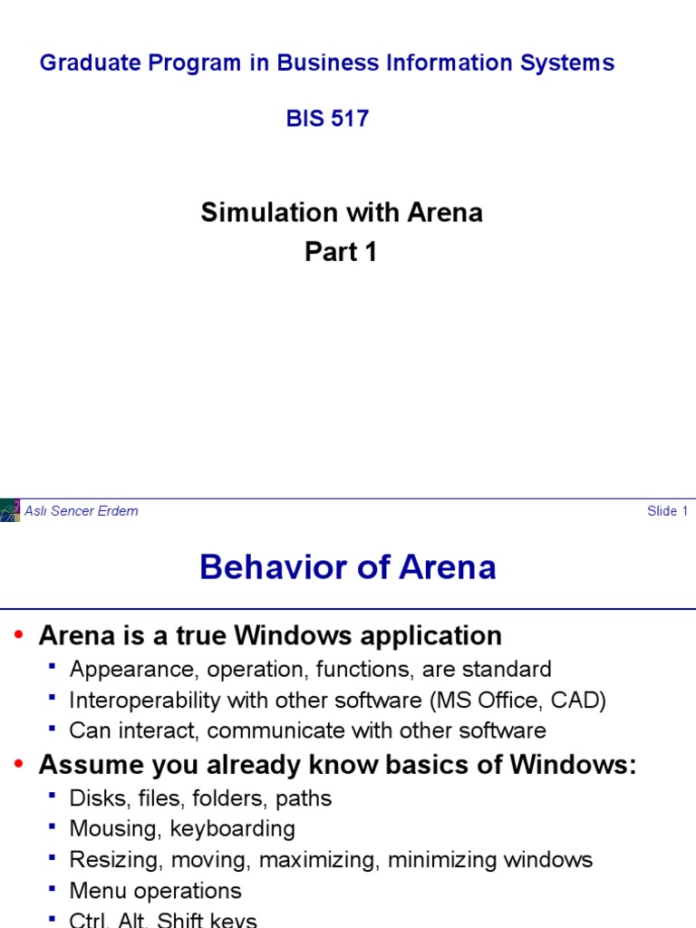 Arena Basics | PDF | Computers