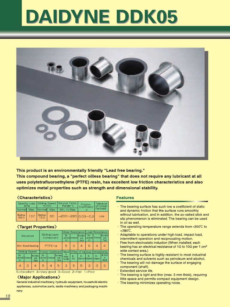 Daidyne - Bushing Catalogue | PDF