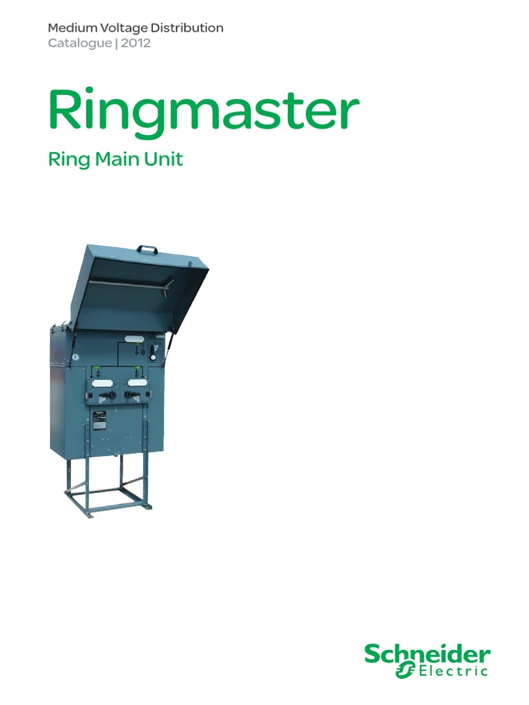 Celda Compacta De Distribucion Secundaria Ring Master PDF, 41% OFF
