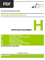 Technical Guidance Document (TGD) H 2010 - Drainage and Water Water ...