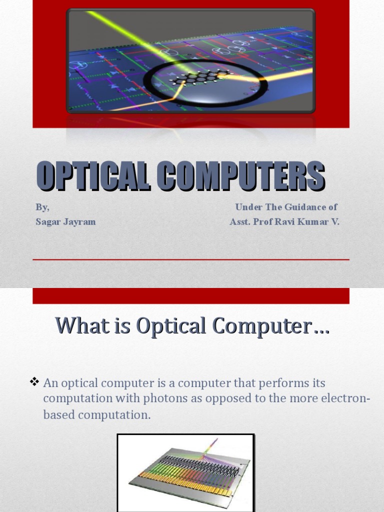 Advances in Optical Computing Technology | PDF | Computer Data Storage ...