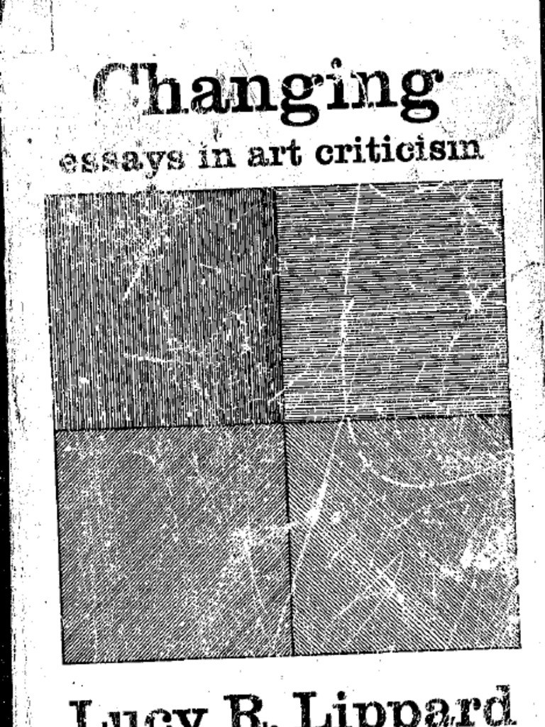 (Lucy Lippard and John Chandler) Dematerialization | PDF