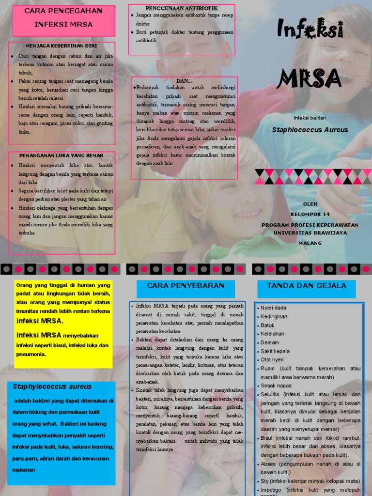 Leaflet Mrsa PDF | PDF | Kesehatan Holistik | Sains & Matematika