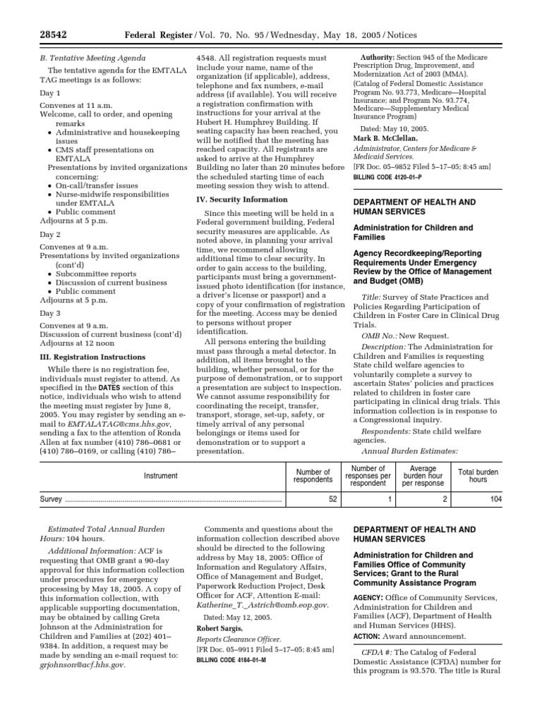 Notice Grant And Cooperative Agreement Awards Rural Community