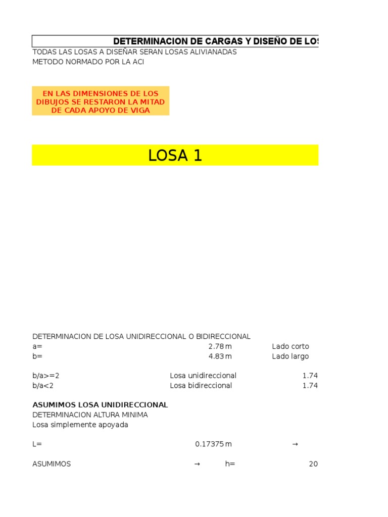 Calculo de Cargas Edificio Etabs | PDF | Unidades de medida | Albañilería