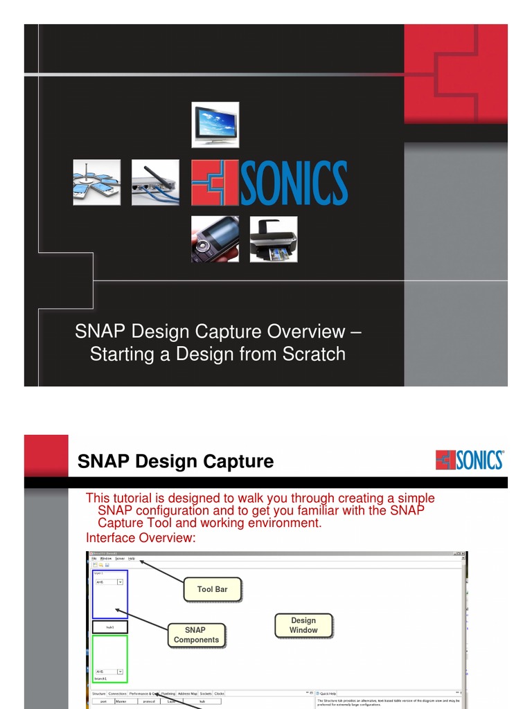 SNAP Design Capture Overview | PDF | Quality Of Service | Computer ...