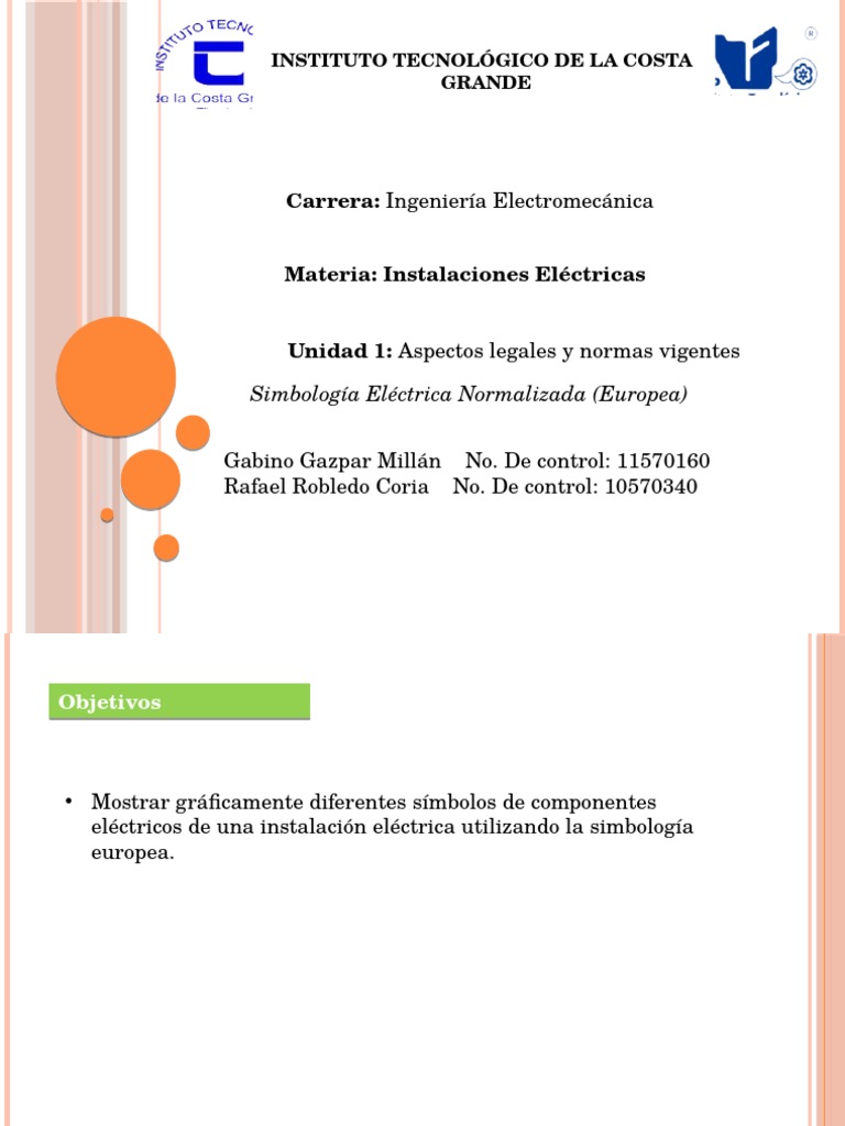 Simbologia Europea Electrica | PDF