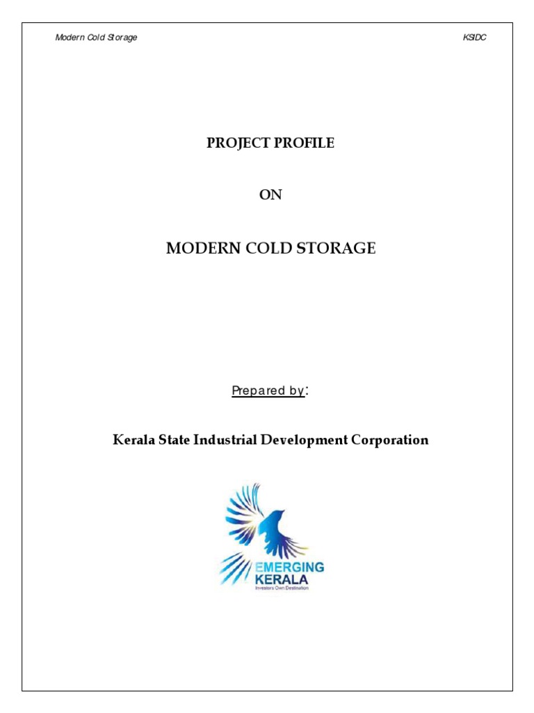 Modern Cold Storage | PDF | Refrigeration | Warehouse