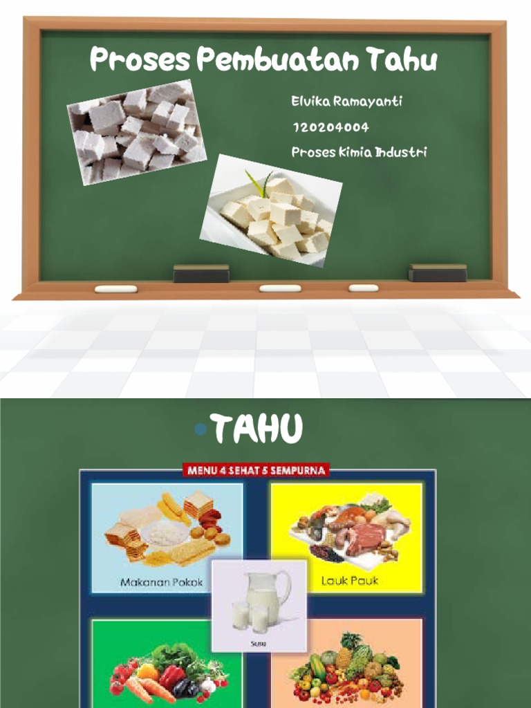 Proses Pembuatan Tahu | PDF