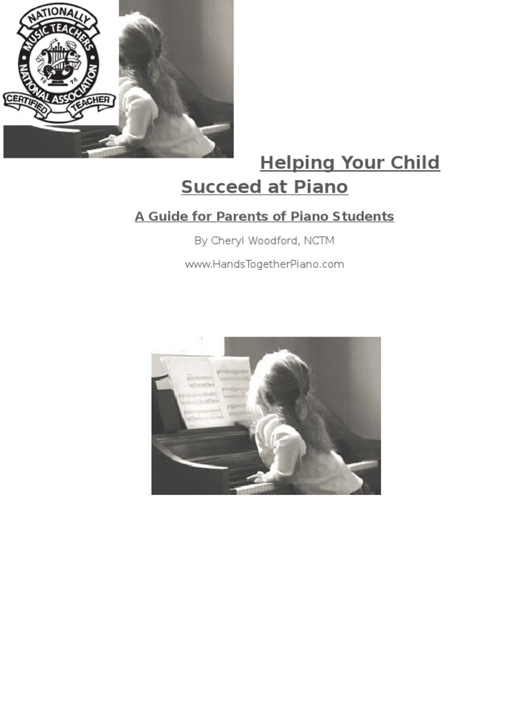 Guide For Parents of Piano Students | PDF | Piano | Singing