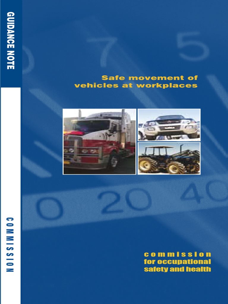 Safe Movement of Vehicles at Workplaces | PDF | Occupational Safety And ...