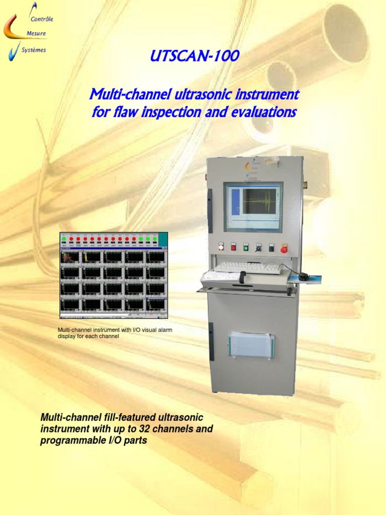 UTScan 100-2 | PDF | Digital To Analog Converter | Ultrasound
