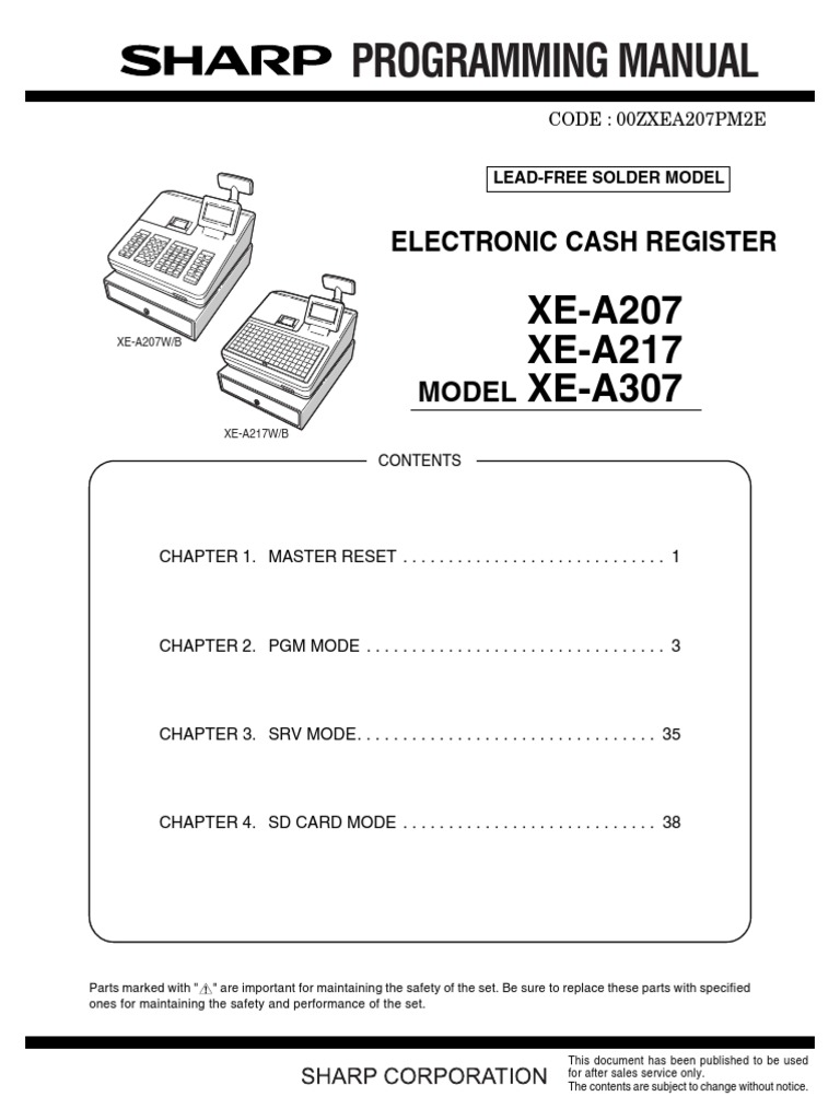 Programming - Manual-Case Reister Xe A207 | PDF | Soldering | Computer ...