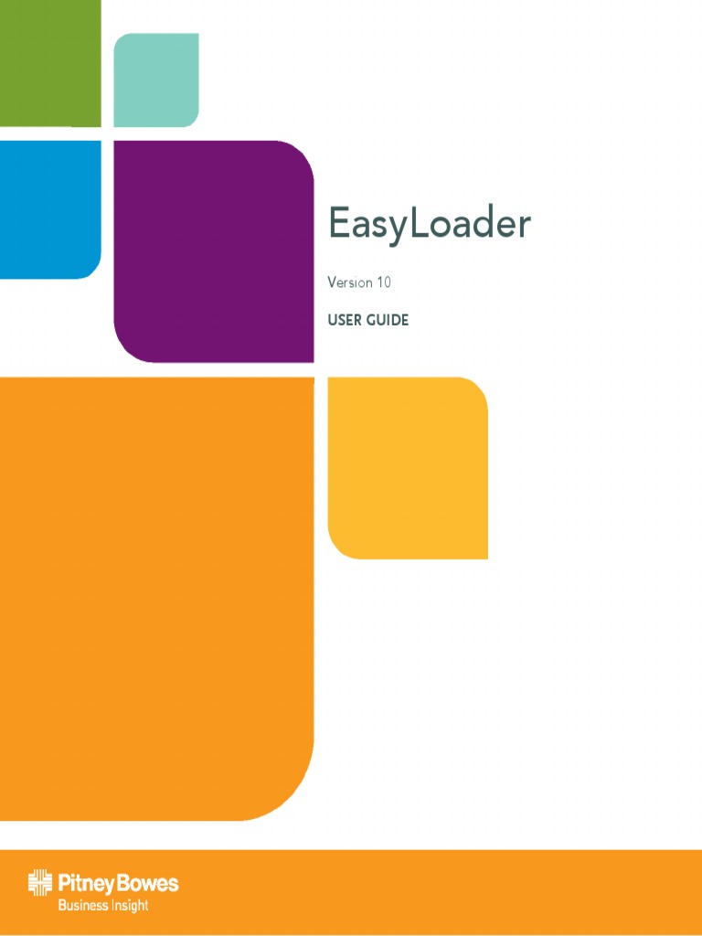 EasyLoader 10 UserGuide | PDF | Database Index | Microsoft Sql Server