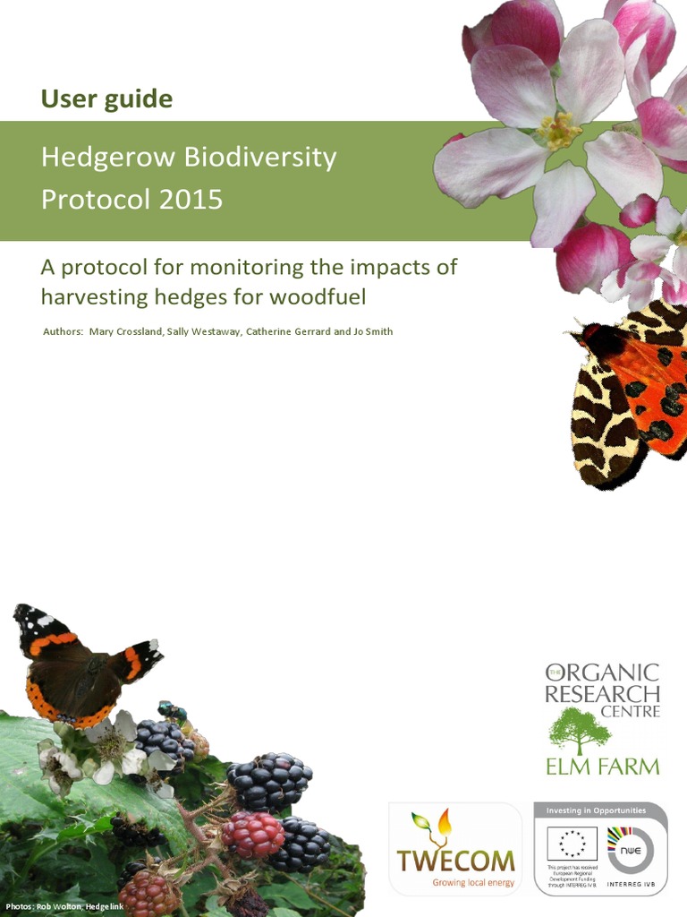 Biodiversity Protocol User Guide | PDF | Hedge | Biodiversity
